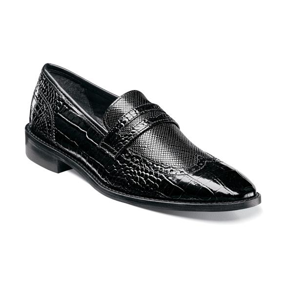 Valenti Wingtip Penny Loafer All Mens Shoes | Stacyadams.ca