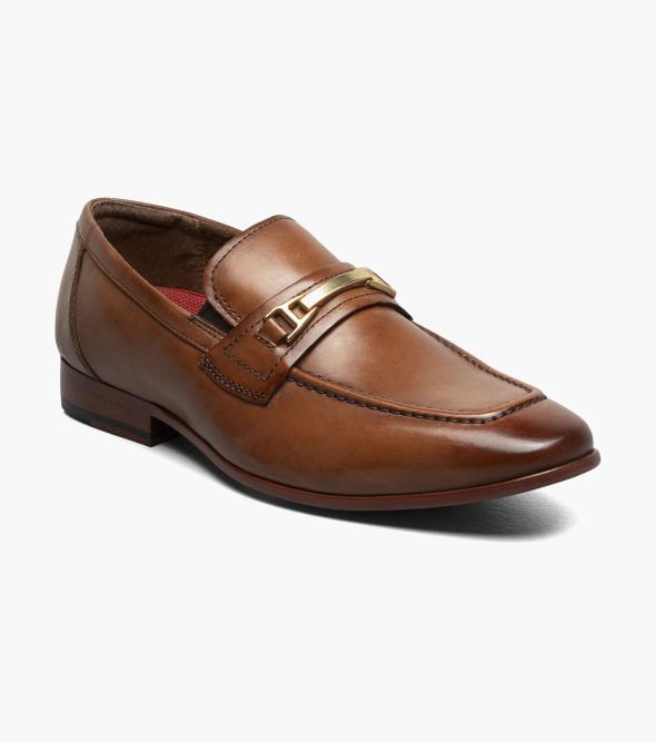 Glendon Moc Toe Bit Slip On Men’s Dress Shoes | Stacyadams.ca