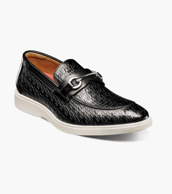 Salyer Moc Toe Bit Slip On All Mens Shoes | Stacyadams.ca